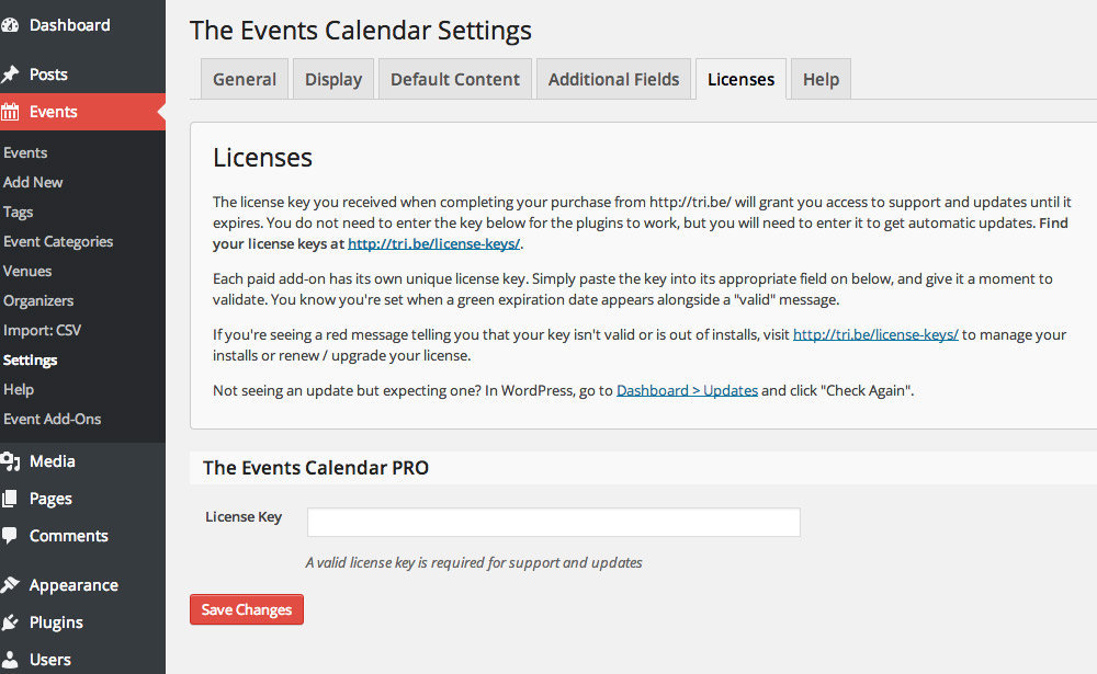 Finding and Inputting Your License Key - Knowledgebase
