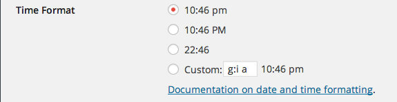 Setting the Time Format - Knowledgebase