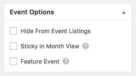Creating Events - Knowledgebase
