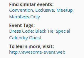 Custom Labels for Event Details - Knowledgebase