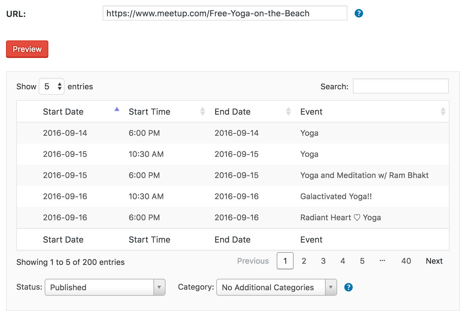 Importing Events from Another Calendar Feed or URL - Knowledgebase