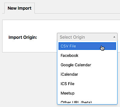 Importing Calendar Data From a CSV File - Knowledgebase