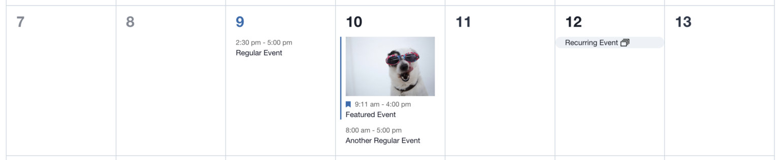 Creating Featured Events - Knowledgebase