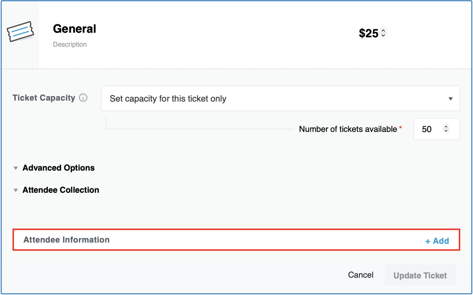 Attendee Registration Settings - Knowledgebase