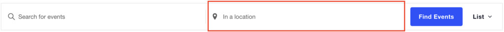 How Location Search Works in Events Calendar Pro - Knowledgebase