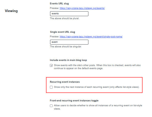 Troubleshooting Recurring Events - Knowledgebase