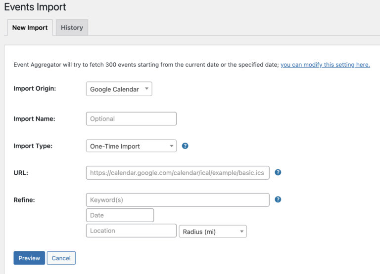 Importing Events from Google Calendar - Knowledgebase Importing Events from Google Calendar - Knowledgebase