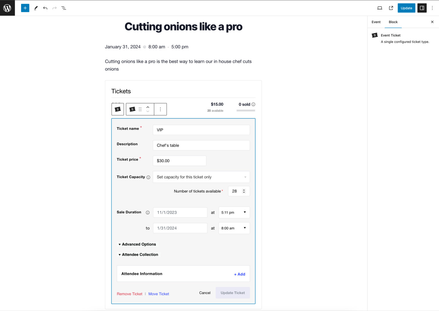 An Introduction to Ticket Blocks - Knowledgebase