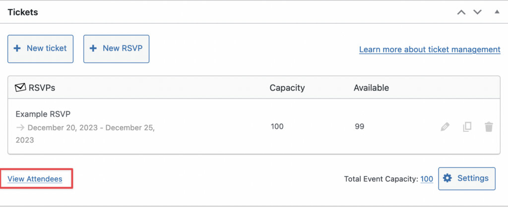 Adding and Editing Attendees for an Event - Knowledgebase