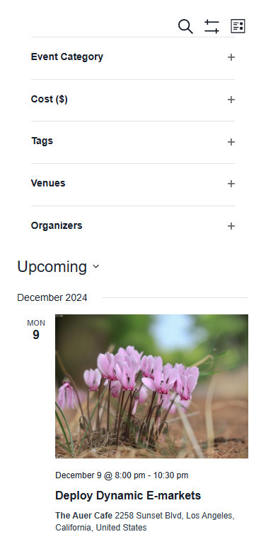Show Filter Bar on Initial Page Load on Mobile - Knowledgebase
