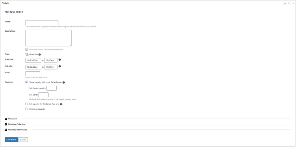 Series Passes - Knowledgebase