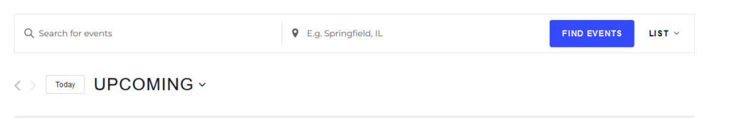How Location Search Works in Events Calendar Pro - Knowledgebase