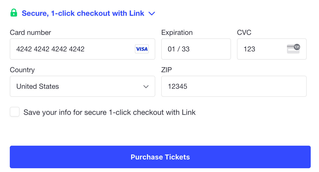 How to Set Up Stripe Test Payments with Tickets Commerce - Knowledgebase