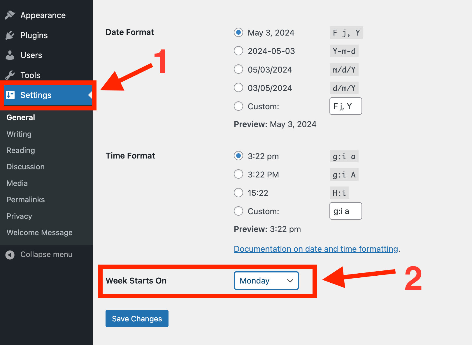 Important Event Settings - Knowledgebase