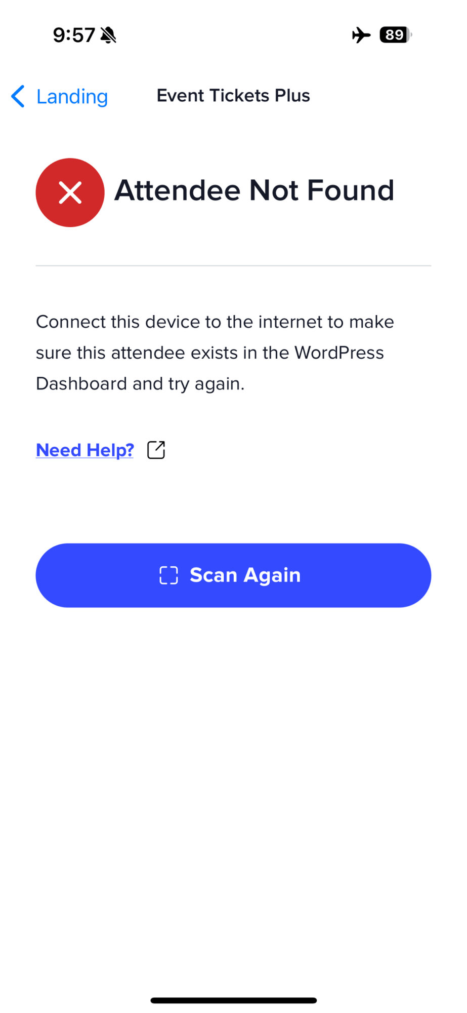 Connecting Event Tickets Plus App - Knowledgebase