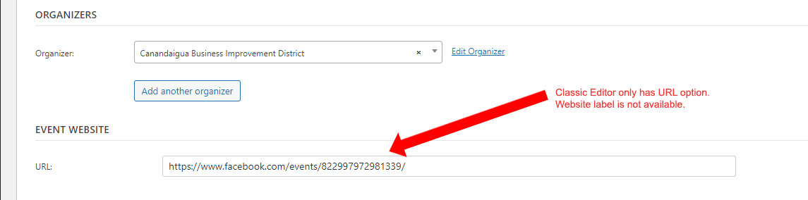 Add Website to the List View - Knowledgebase