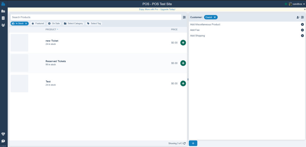 Event Tickets and Point of Sale Systems - Knowledgebase