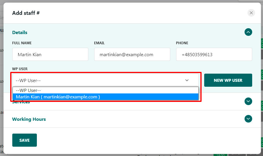 Bookit services and staff - Knowledgebase