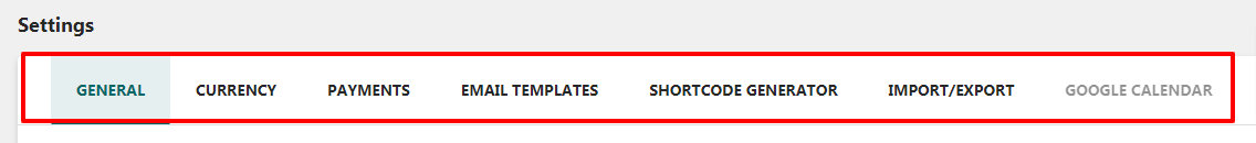 Bookit Settings Overview - Knowledgebase