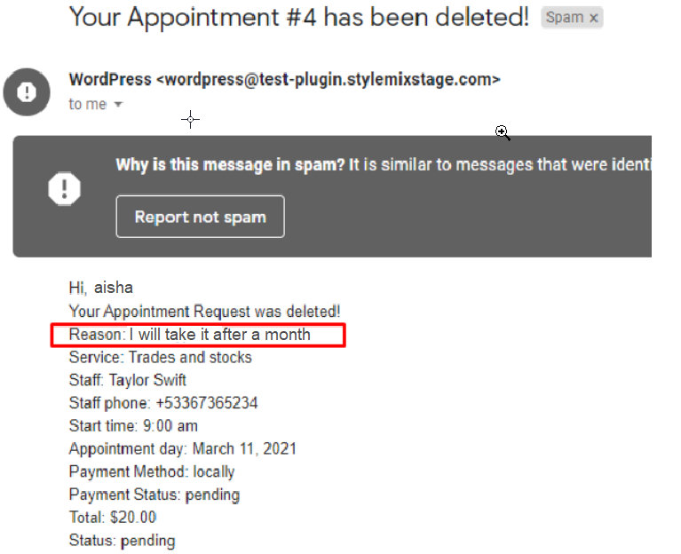 Approve, reject, edit, and delete appointments in Bookit - Knowledgebase