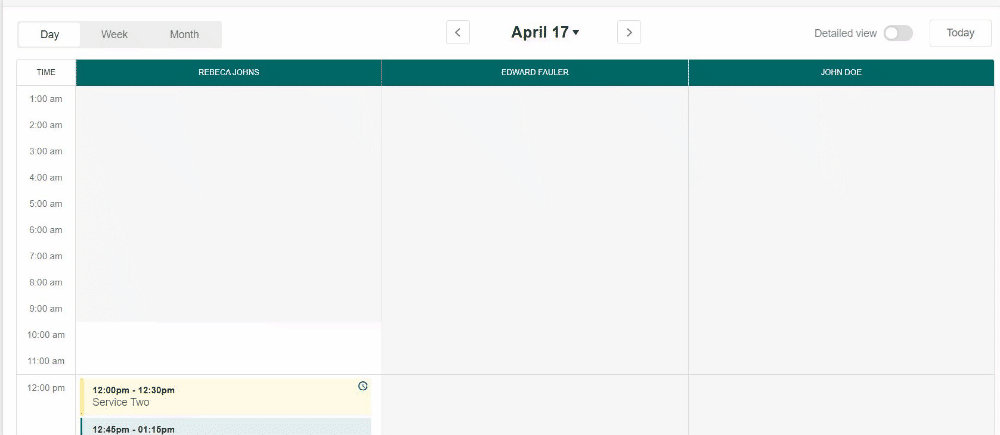 Bookit admin calendar - Knowledgebase