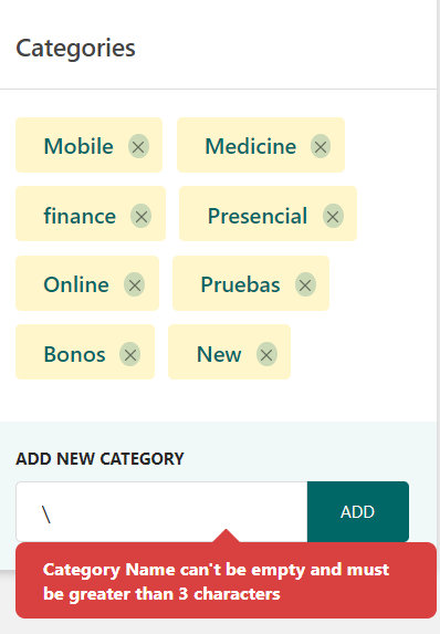 Bookit data validation - Knowledgebase