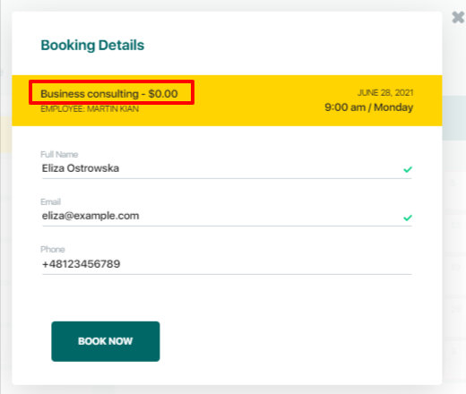 Bookit free appointments - Knowledgebase