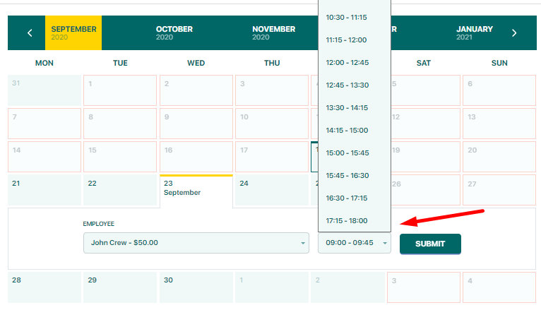 How to book an appointment with Bookit - Knowledgebase