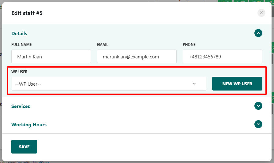 Bookit services and staff - Knowledgebase
