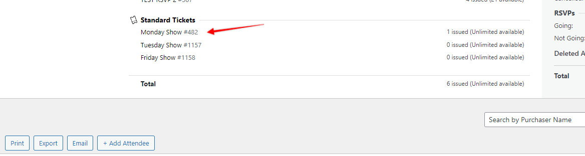 Importing Attendees on a specific Ticket - Knowledgebase