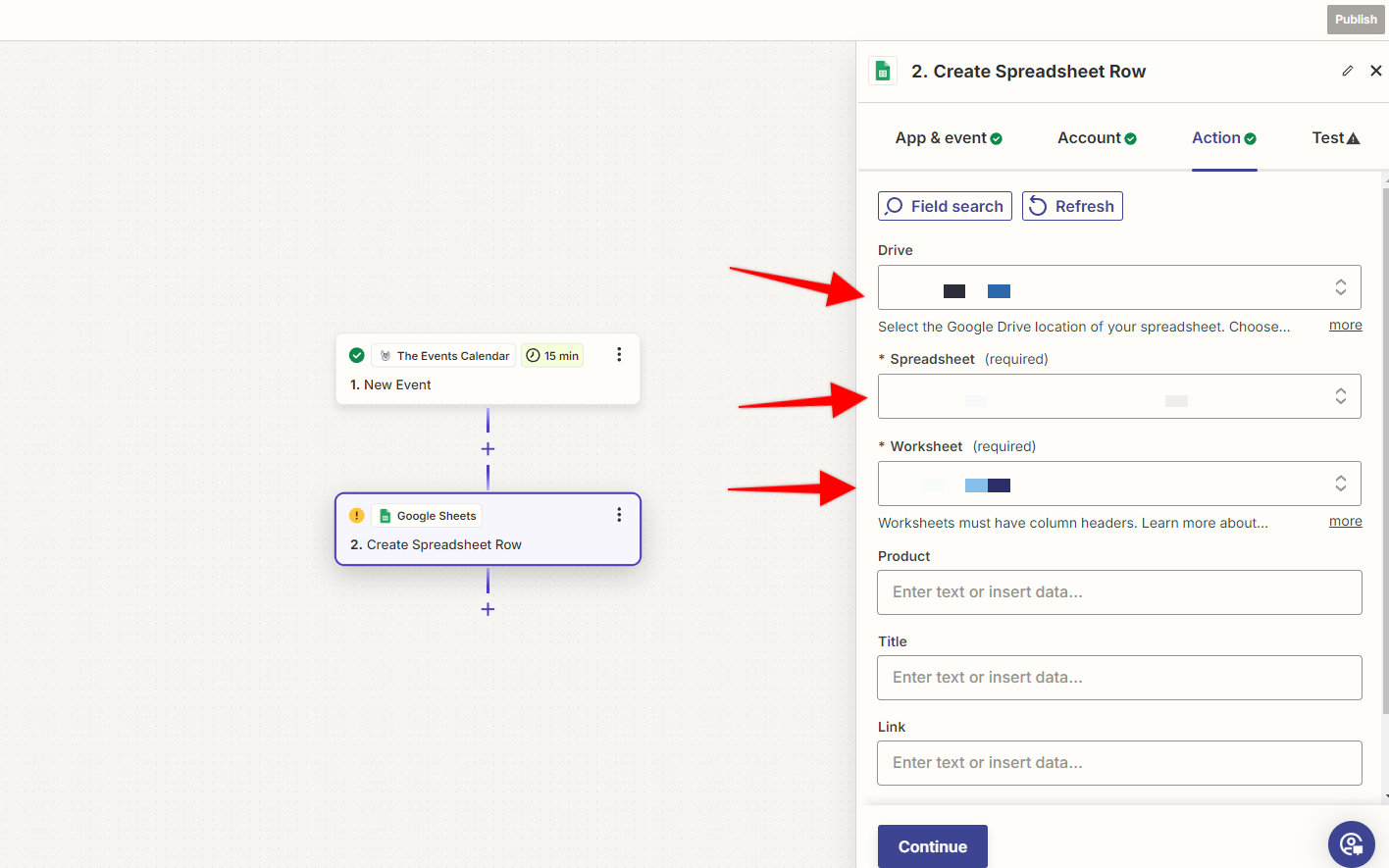 Creating a Zap - Knowledgebase