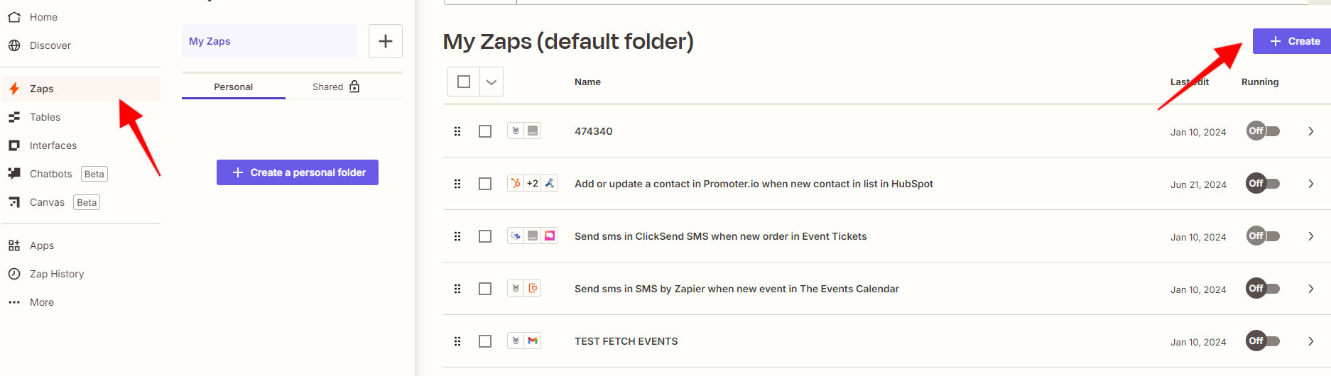 Creating a Zap - Knowledgebase