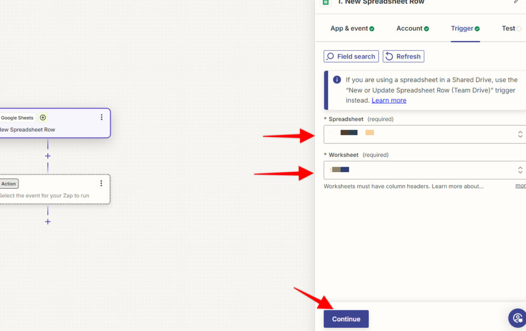 Creating a Zap - Knowledgebase