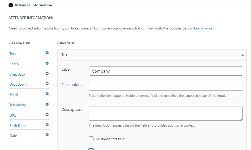 How to add a custom column for an additional custom registration field to the Event Tickets Plus ...