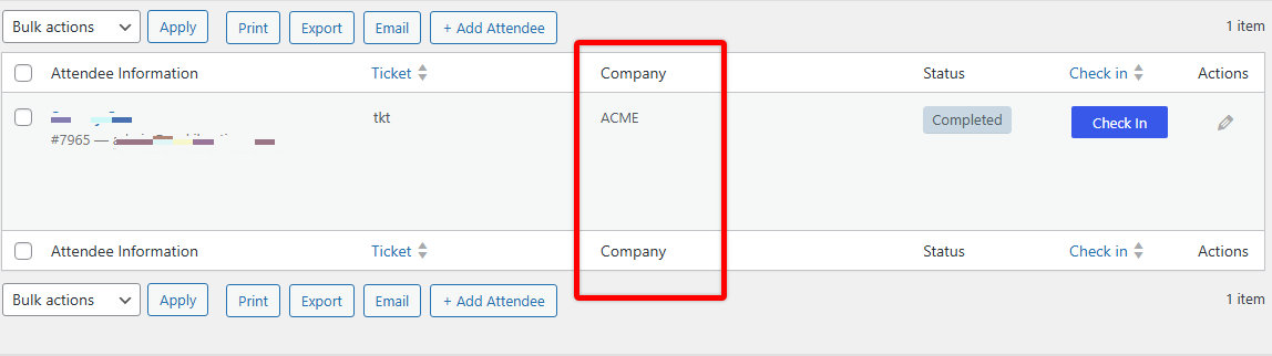 How to add a custom column for an additional custom registration field to the Event Tickets Plus ...