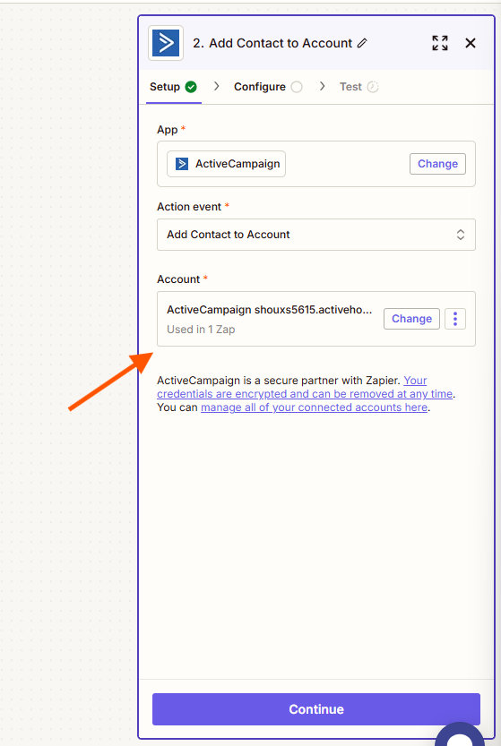 Creating a Zap (Attendees to Active Campaign) - Knowledgebase