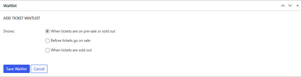 How to Create a Waitlist - Knowledgebase