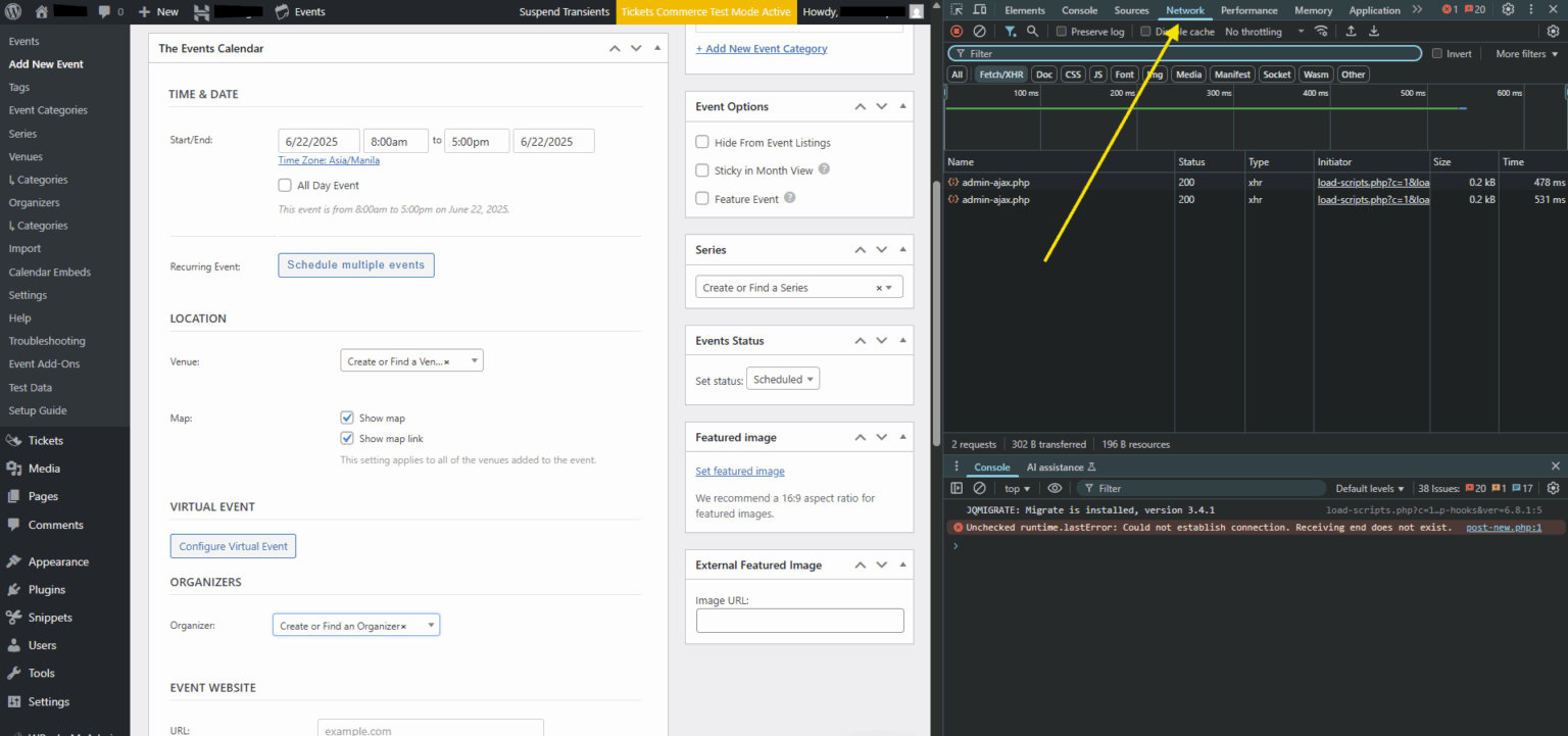 Troubleshoot with WordPress admin-ajax.php Requests and Responses - Knowledgebase