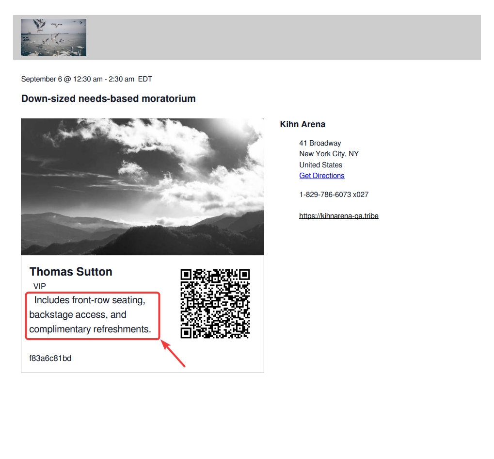 Add Ticket Description to PDF Tickets & Passes - Knowledgebase
