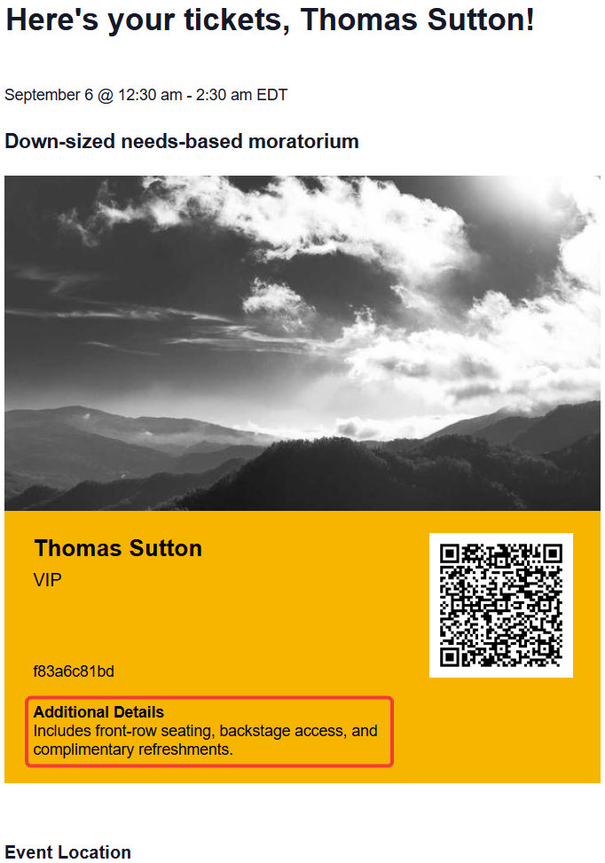Add Ticket Description to Ticket Confirmation Emails - Knowledgebase