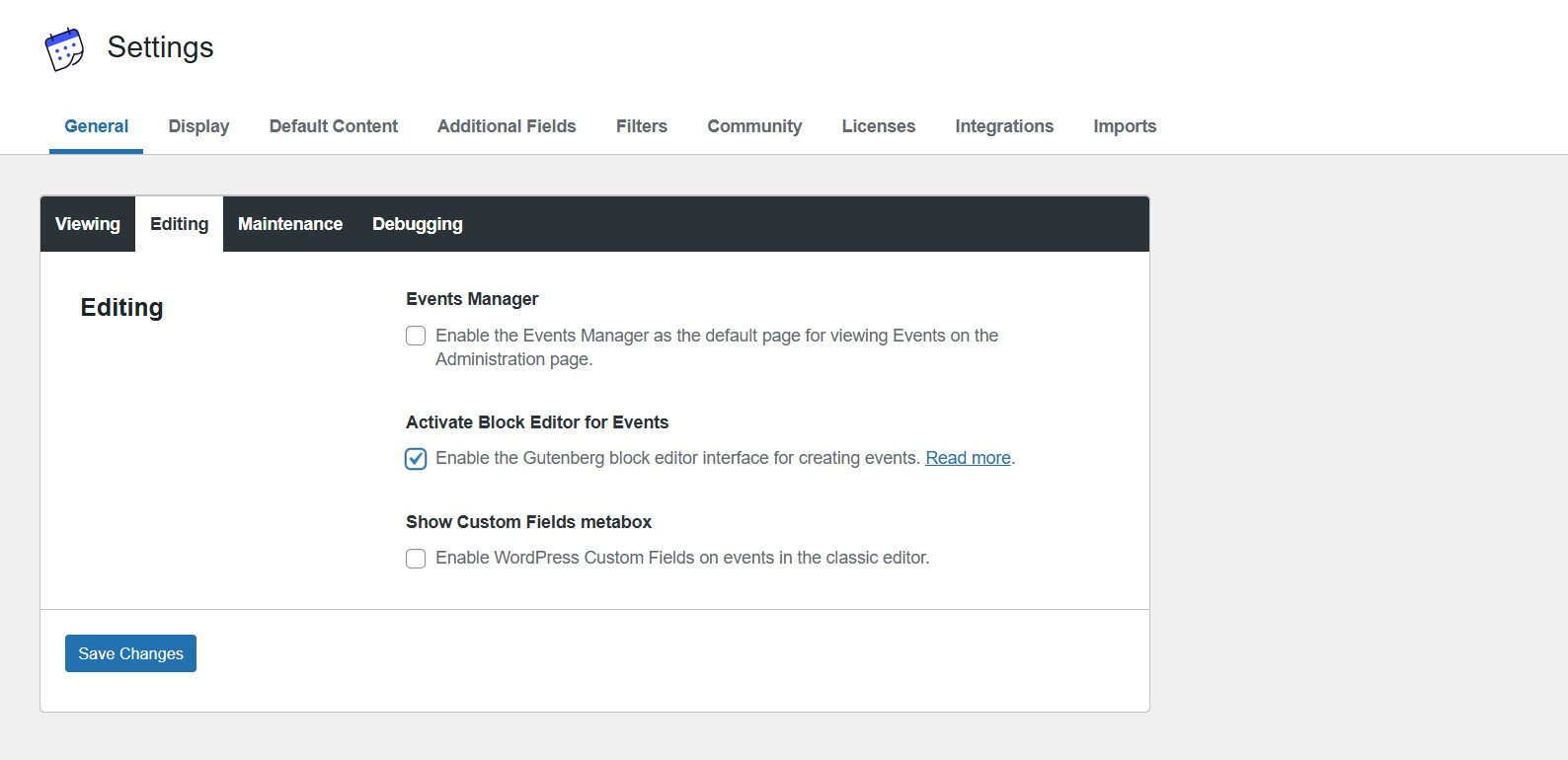 Fixing Disappearing Event Blocks / Editor Panels in The Events Calendar ...