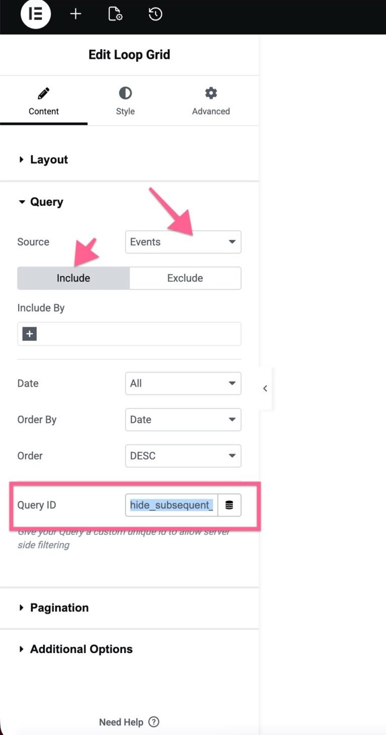 Display Upcoming Recurring Event In Elementor Loop Widgets
