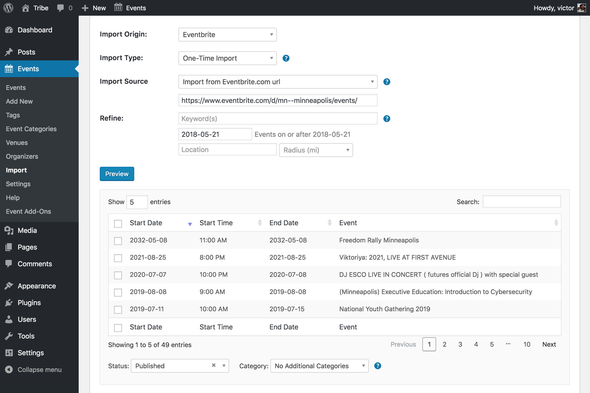 Eventbrite Tickets | The Events Calendar