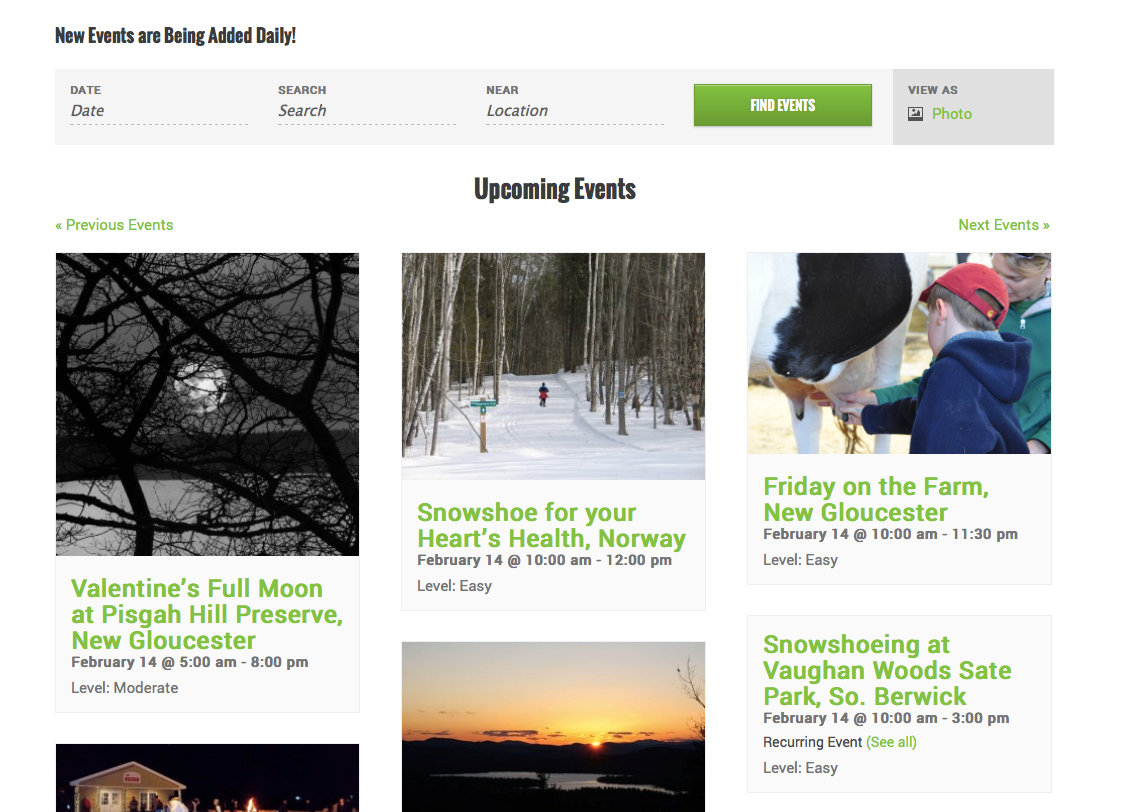 Photo View Brings Your Events Calendar To Life