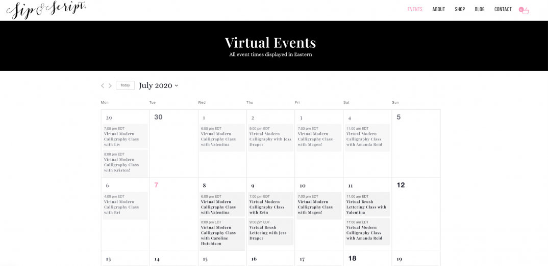 How a Small Business Pivoted to Virtual Events - The Events Calendar