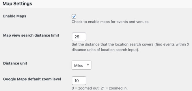 How to Display Events on Google Maps | The Events Calendar