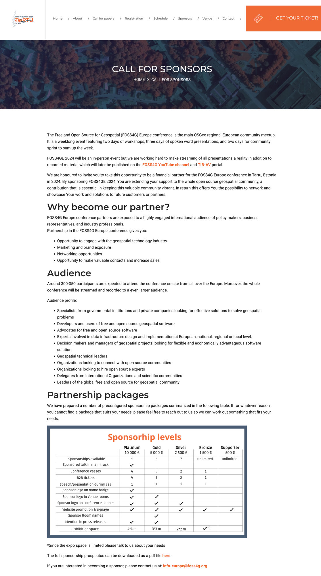 How to Set Up an Engaging Sponsorship Page (With Examples) | The Events ...
