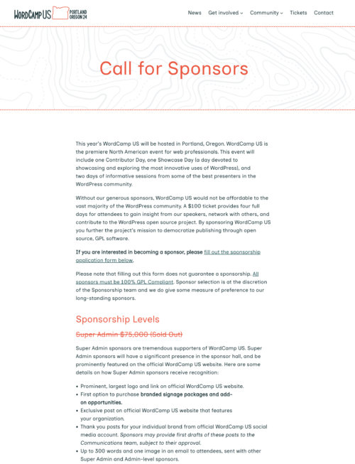 How to Set Up an Engaging Sponsorship Page (With Examples) | The Events ...