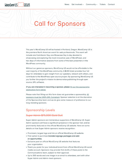 How to Set Up an Engaging Sponsorship Page (With Examples) | The Events ...