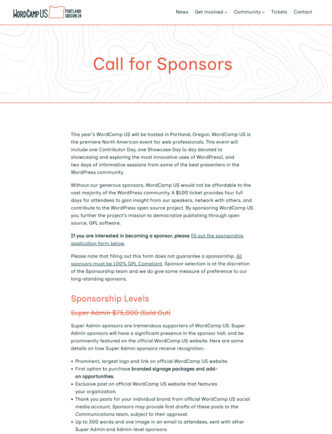 How to Set Up an Engaging Sponsorship Page (With Examples) | The Events ...